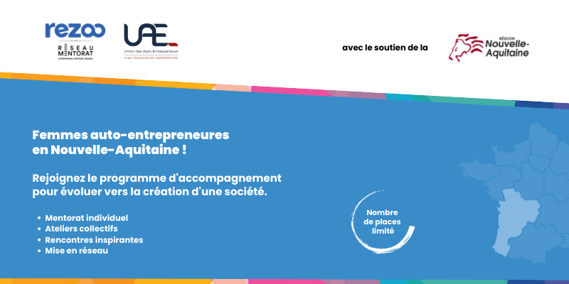 Découvrez le mentorat pour Auto-entrepreneures en Nouvelle-Aquitaine | Événements Start up Les ...