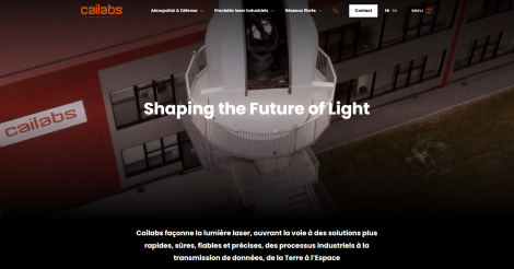 Cailabs - Startup France French Tech Rennes Saint-Malo