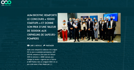 AUM-BIOSYNC - Startup France French Tech Bourgogne Franche-Comté