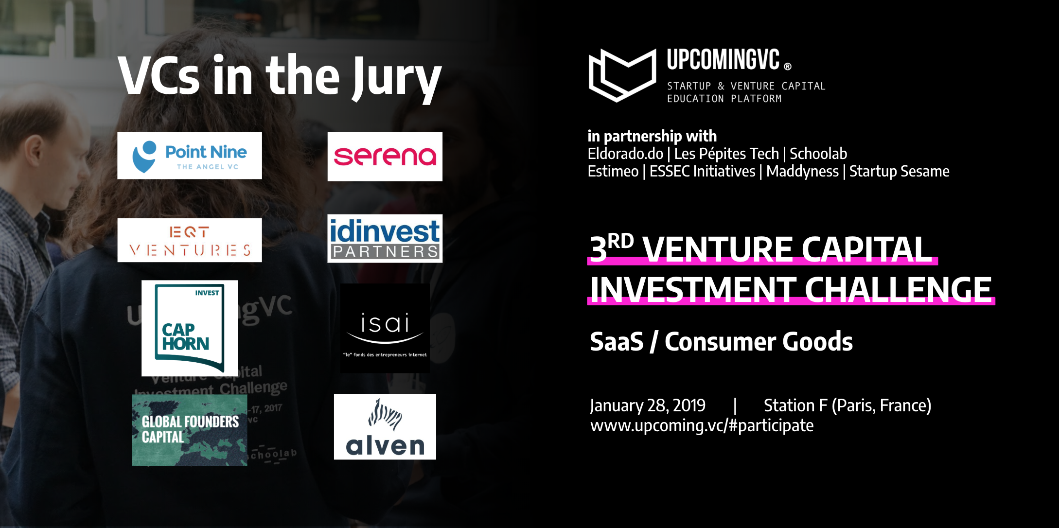 UPComingVC : a Venture Capital Investment Challenge | Événements Start ...